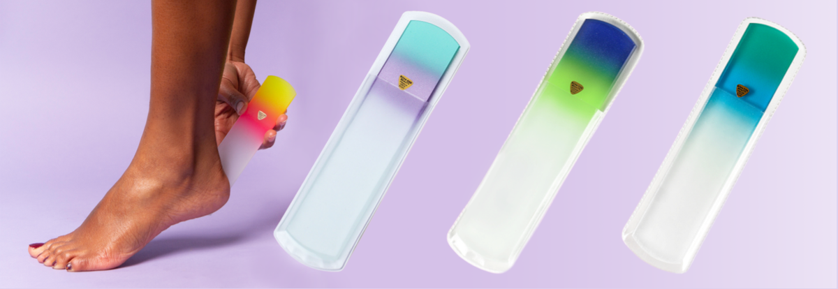 3 Benefits to Using a Glass Foot File Instead of Metal & Emery Boards ...